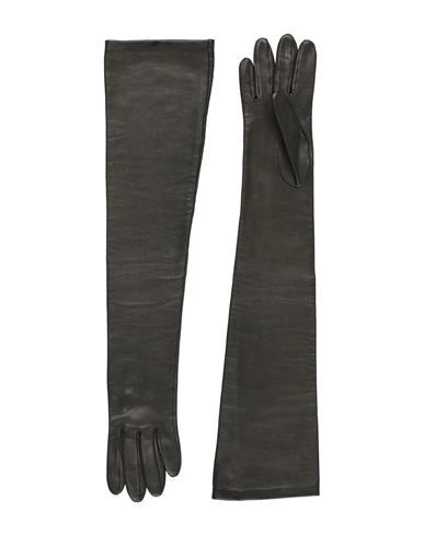 Fabiana Filippi Long Leather Gloves - Green