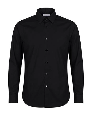ROBERT FRIEDMAN Shirt Charcoal Size Cotton, Polyamide, Elastane