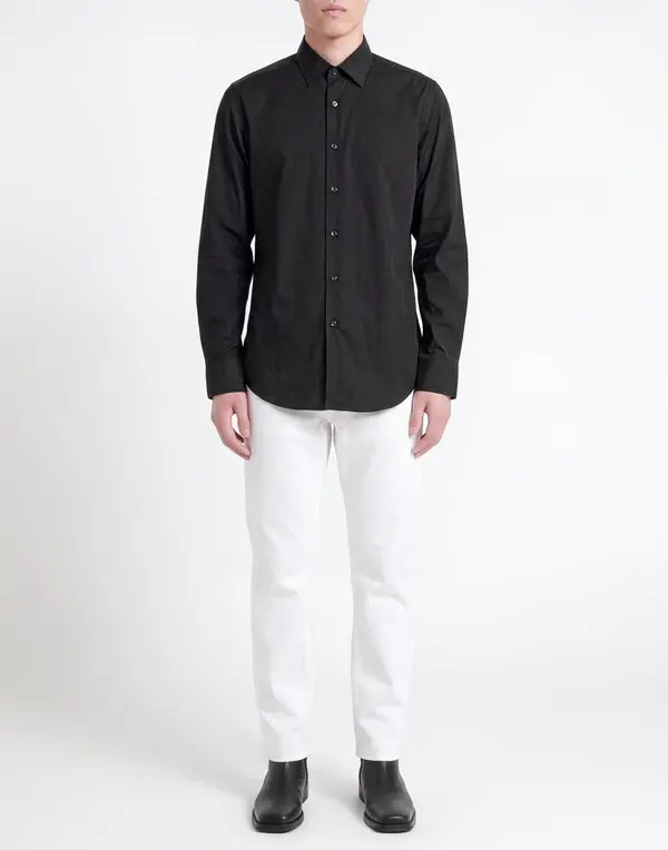 ROBERT FRIEDMAN Shirt Charcoal Size Cotton, Polyamide, Elastane