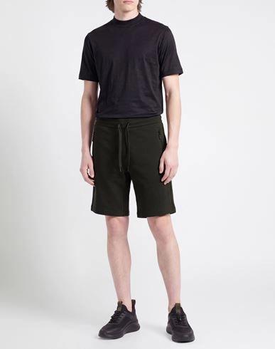 Armani Exchange French Terry Relaxed Fit Drawstring Waist Shorts