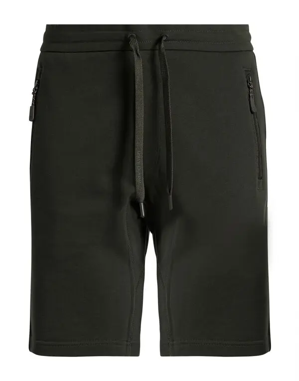 Armani Exchange French Terry Relaxed Fit Drawstring Waist Shorts
