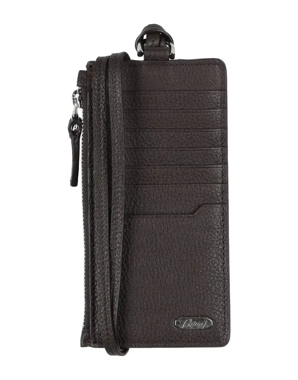 Brioni Cardholder Leather - Brown