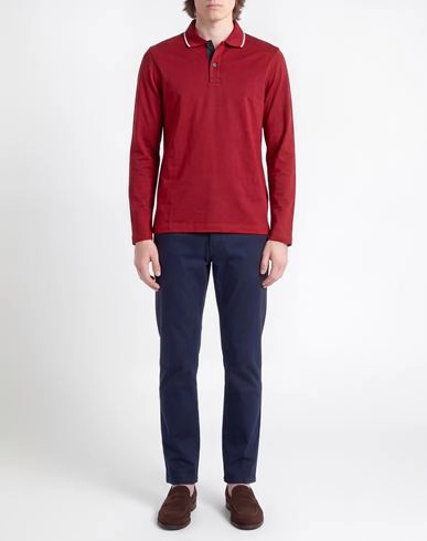Paul & Shark Polo Shirt Size Cotton, Lyocell - Red
