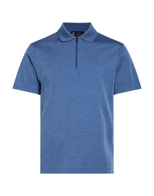 Paul & Shark Polo Shirt Size Wool, Silk - Blue