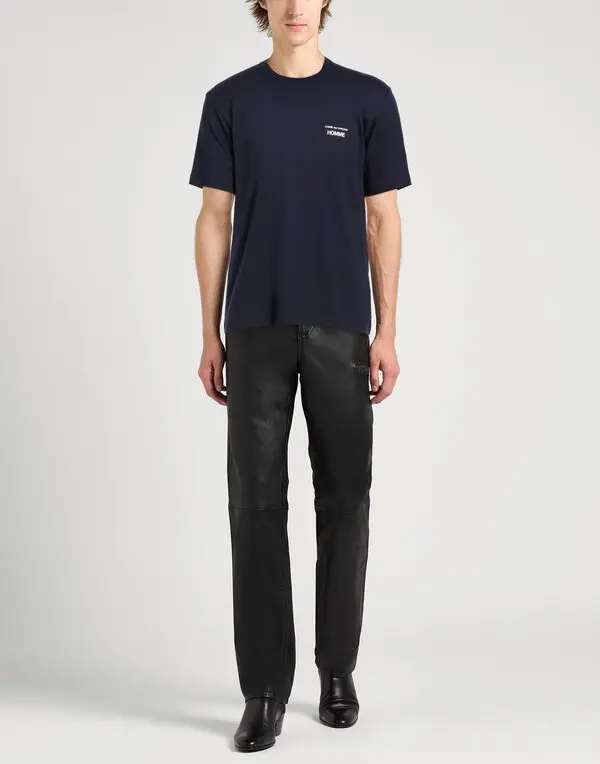 Comme Des Garçons T-shirt Size Cotton - Midnight Blue