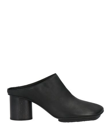 UMA WANG Calfskin Mules - Black
