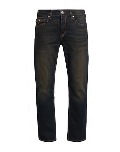 True Religion Wash Embroidered Straight Leg Jeans