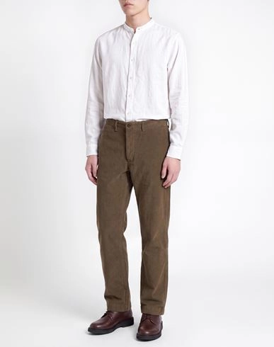 FAY ARCHIVE Cotton Corduroy Tailored Pants - Beige