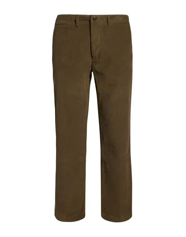 FAY ARCHIVE Cotton Corduroy Tailored Pants - Beige