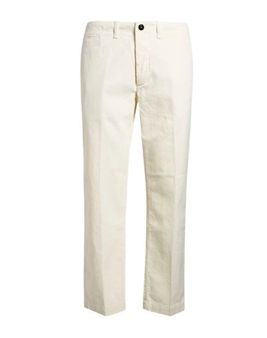 FAY ARCHIVE Pants Ivory Size Cotton - White