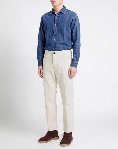 FAY ARCHIVE Pants Ivory Size Cotton - White