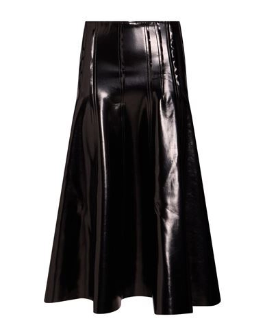 Norma Kamali Polyurethane Midi Skirt