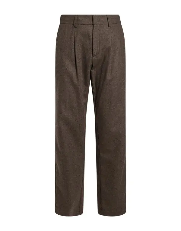 Paul & Shark Pants Taupe Size Wool, Polyester, Nylon
