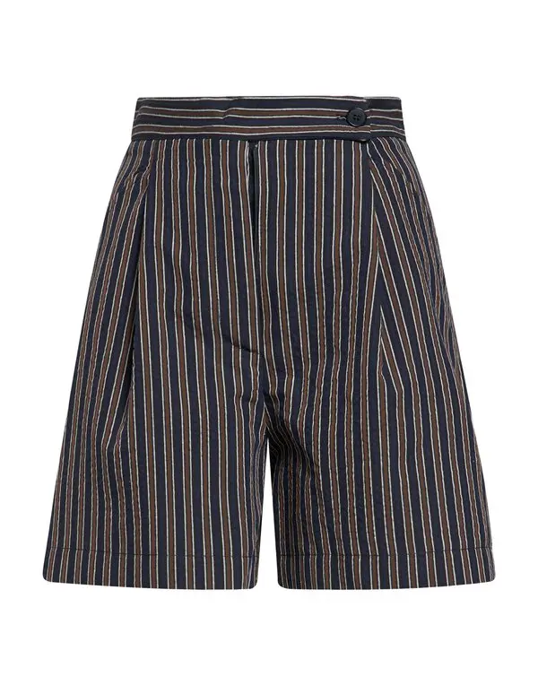 COMPAGNIA ITALIANA Striped Jacquard Shorts