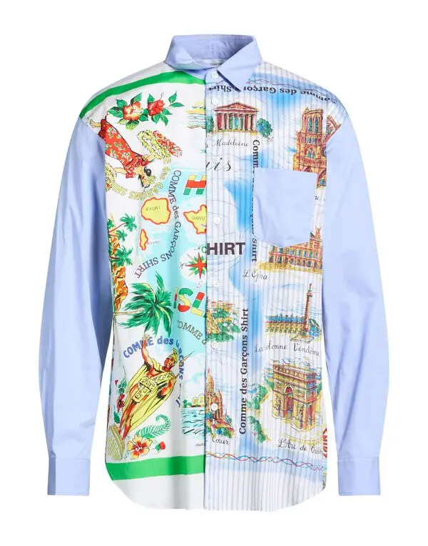 Comme Des Garçons Shirt Size Cotton - Light Blue