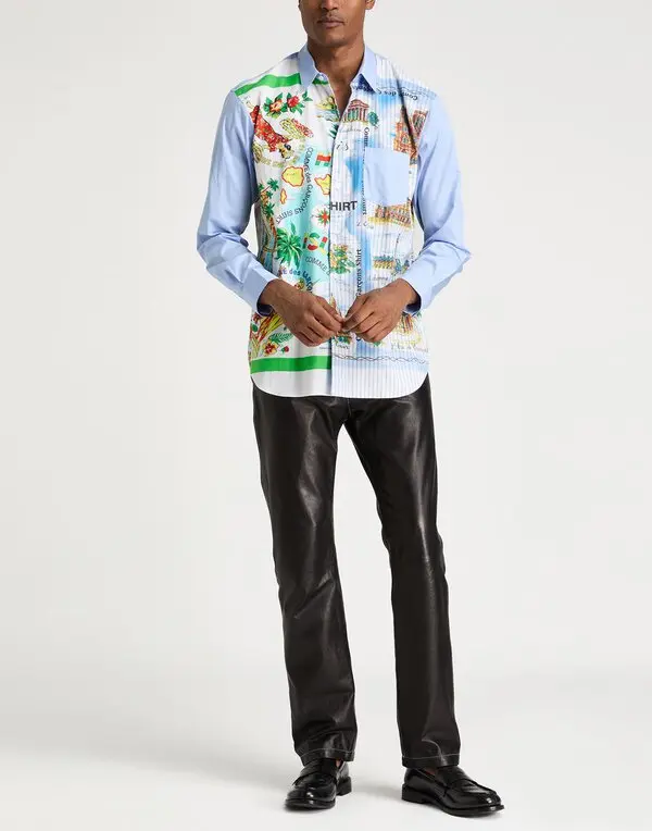 Comme Des Garçons Shirt Size Cotton - Light Blue