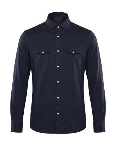 MOORER Shirt Size Cotton - Blue