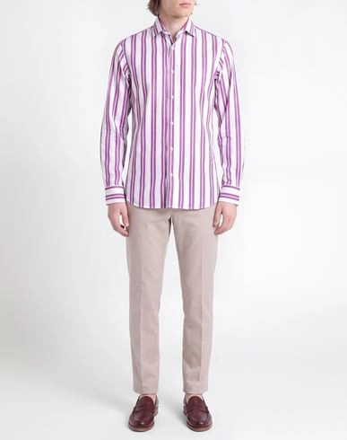 MOORER Shirt Size Cotton - Purple