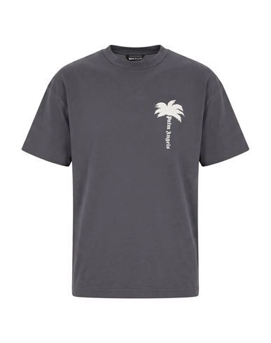 Palm Angels T-shirt Charcoal Size Cotton