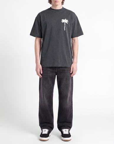 Palm Angels T-shirt Charcoal Size Cotton