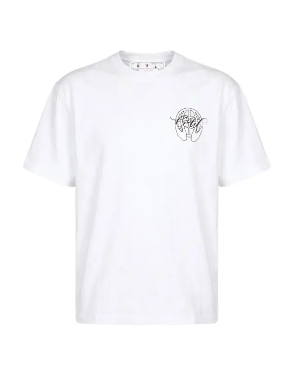 OFF-WHITE™ Off- T-shirt Size Cotton