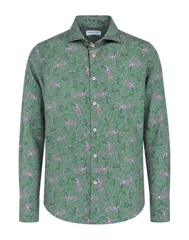 MANUEL RITZ Shirt Size Cotton, Elastane