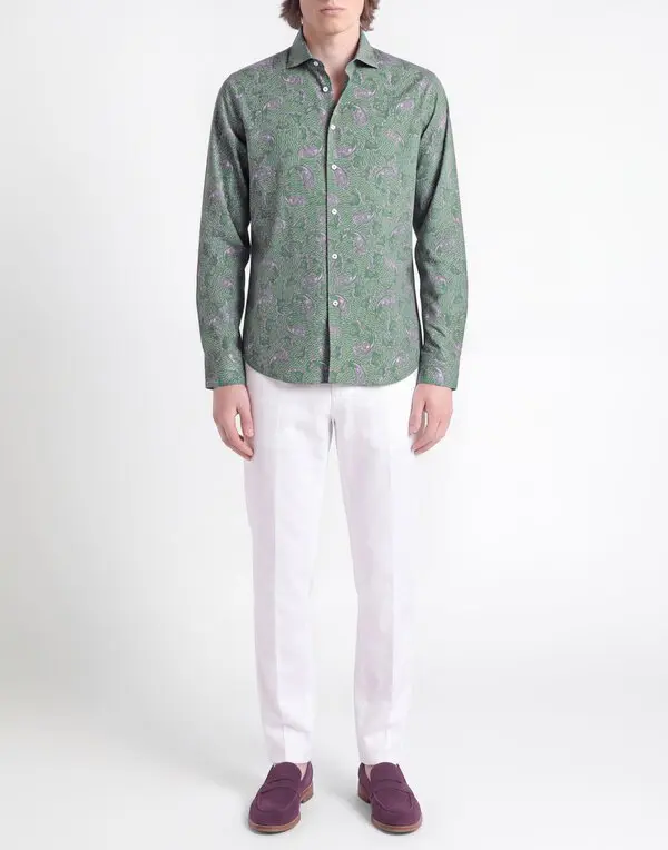 MANUEL RITZ Shirt Size Cotton, Elastane