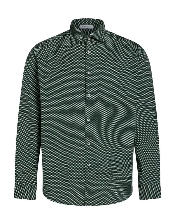 MANUEL RITZ Shirt Size Cotton, Elastane