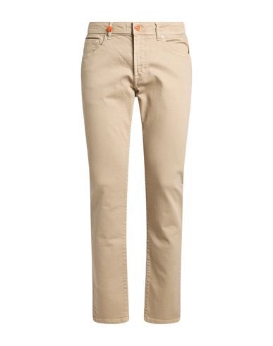 MANUEL RITZ Pants Sand Size Cotton, Elastane