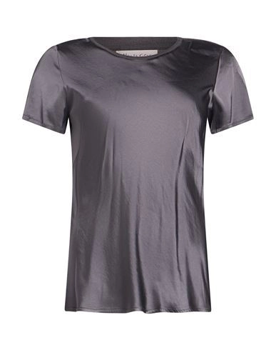 MANILA GRACE Viscose & Elastane T-shirt - Grey