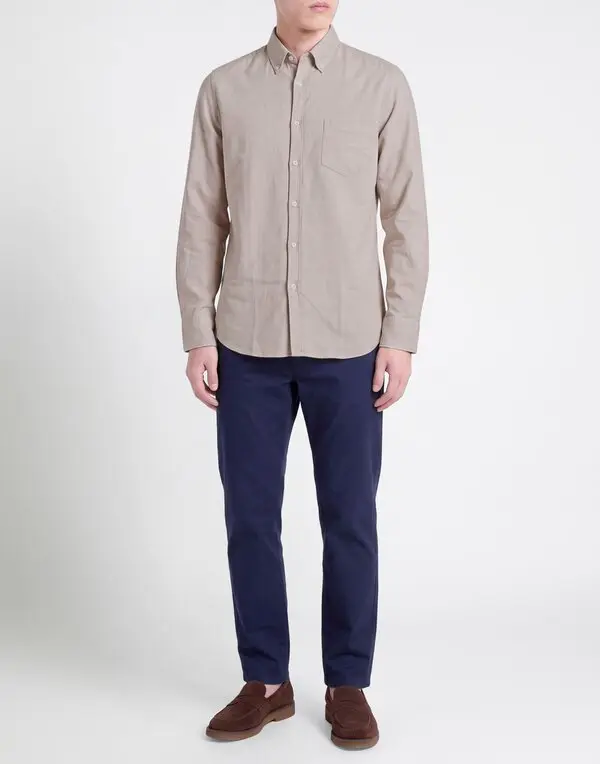MANUEL RITZ Shirt Sand Size Cotton, Elastane