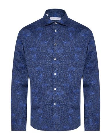 MANUEL RITZ Shirt Size Cotton, Elastane