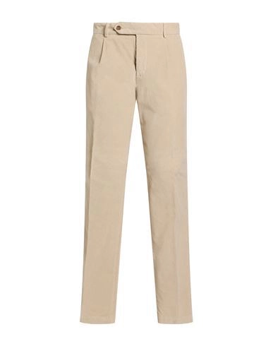 PAOLONI Pants Sand Size Cotton, Elastane - Beige