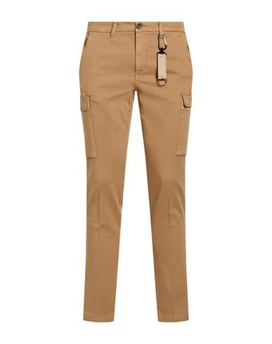 MANUEL RITZ Pants Camel Size Cotton, Elastane - Beige