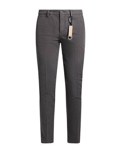 MANUEL RITZ Pants Size Cotton, Elastane - Grey