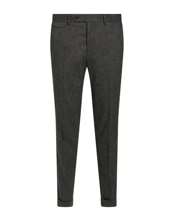 PAOLONI Pants Size Virgin Wool, Viscose, Polyester, Elastane