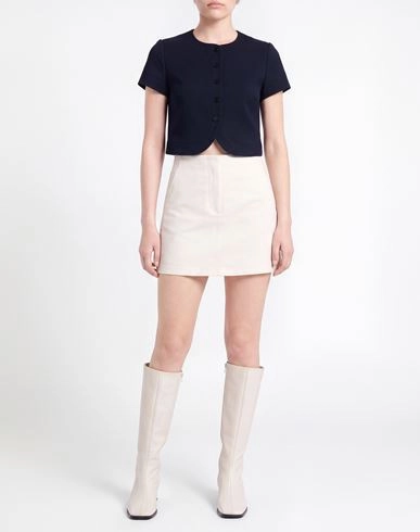 Sandro Cropped Crewneck Short Sleeve Top
