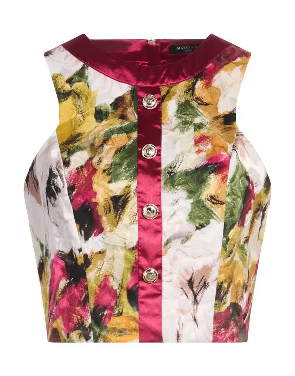 MARCIANO Floral Print Sleeveless Top