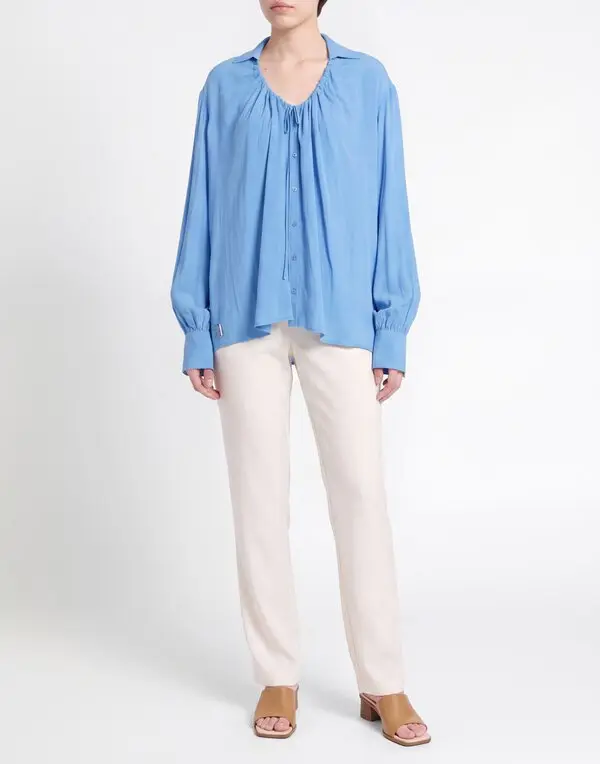 MANILA GRACE Acetate And Silk Shirt