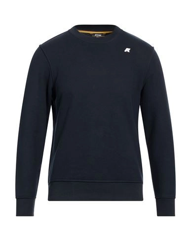 K-WAY Sweatshirt In Midnight Cotton And Polyamide - Midnight Blue