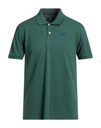 LA MARTINA Polo Shirt Size Cotton - Green
