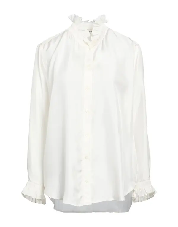 Sandro Silk Ruched Shirt