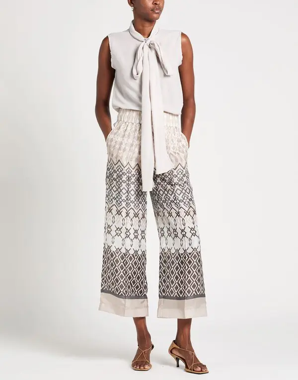 Brunello Cucinelli Silk Printed Pajama Pants