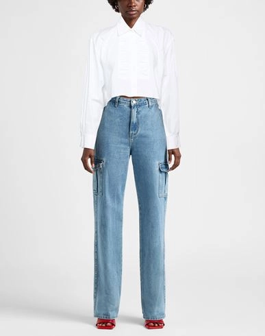 Sandro Cropped Poplin Shirt