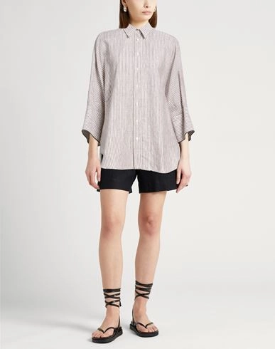 Brunello Cucinelli Striped Linen Shirt