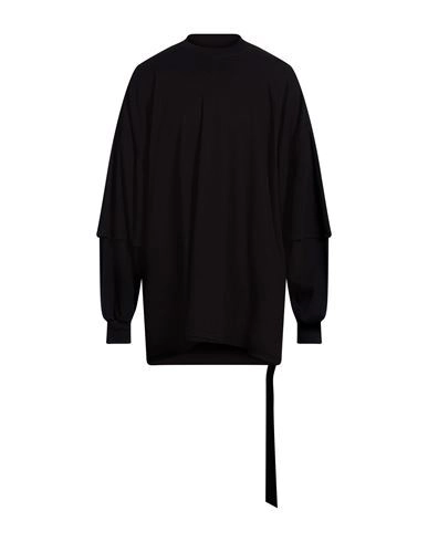 Rick Owens Cotton Jersey Sweatshirt - Black