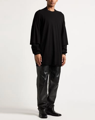 Rick Owens Cotton Jersey Sweatshirt - Black