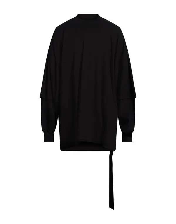 Rick Owens Cotton Jersey Sweatshirt - Black