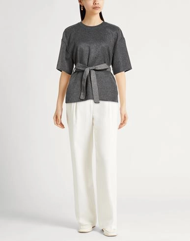 Brunello Cucinelli Virgin Wool Belted Top