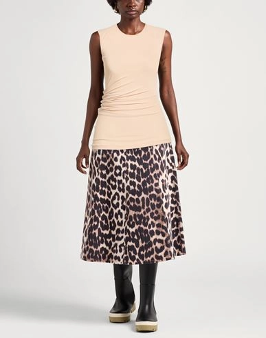Wolford Sleeveless Crewneck Jersey Top With Gathered Detailing
